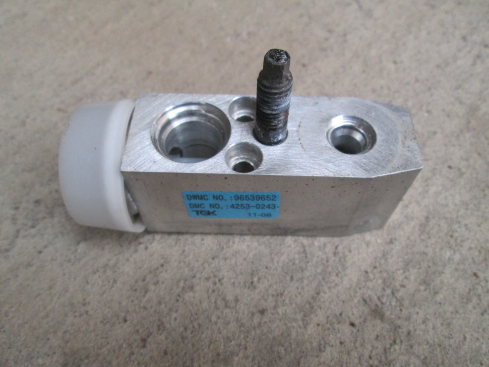 Купить клапан кондиционера 96539652 chevrolet aveo (t200, t250) 2003 ...